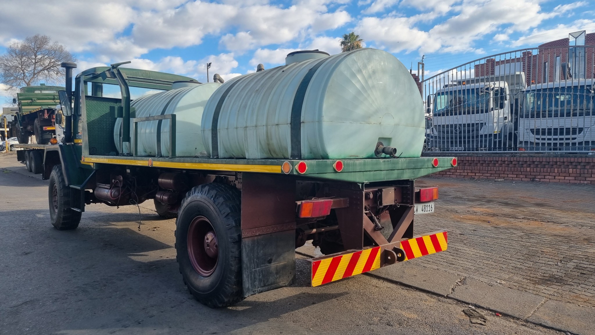 1981 SAMIL 50 4X4 FLATDECK WITH THE WATER TANKS | Truckways - Second ...